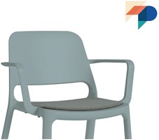 Opdekstoffering voor zitting Kasper - Stofgroep 1 - 1 Camira / Rivet ...