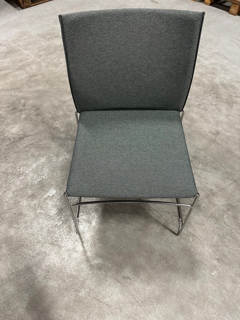 UITVERKOOP S450-20 - gestoffeerde vergaderstoel, goed stapelbaar ...